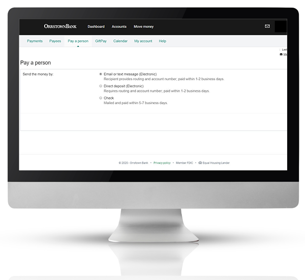 Orrstown Bank Online Banking - Enroll in Online Banking